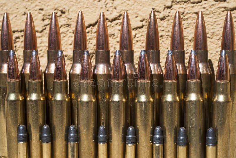 Munitie van diverse types stock foto. Image of afbeelding - 111688266