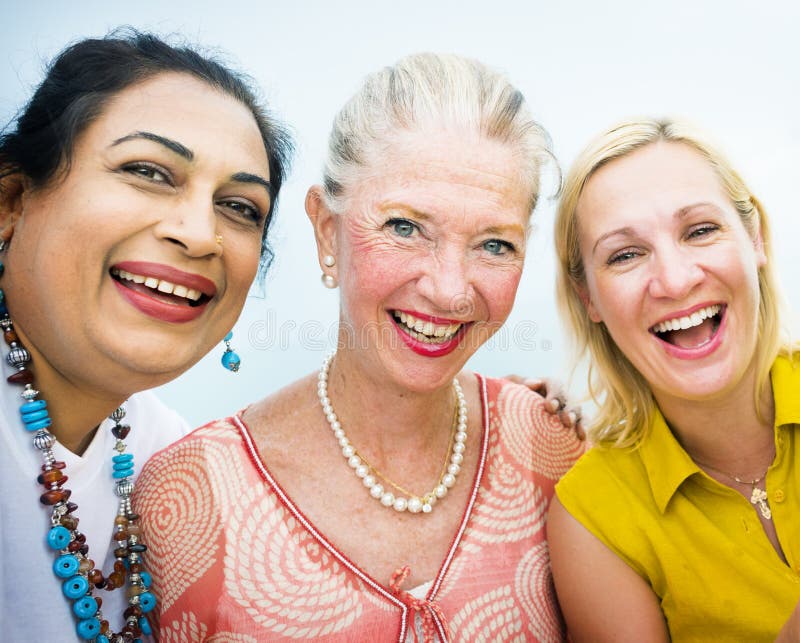 Diverse Neighbors Drinking Party Concept Stock Image - Image of ...