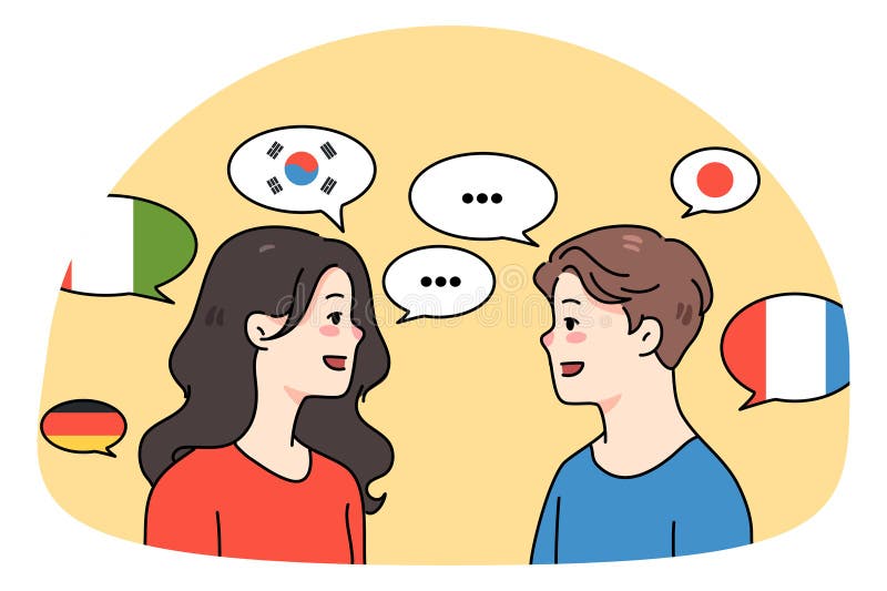 Diverse People Talk Communicate in Different Languages Stock ... Diverse People Talk Communicate in Different Languages Stock ...