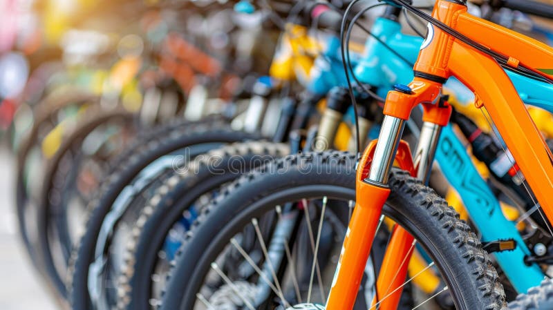 Diverse Range of New Bicycles Available at a Cycle Sports Store for ...