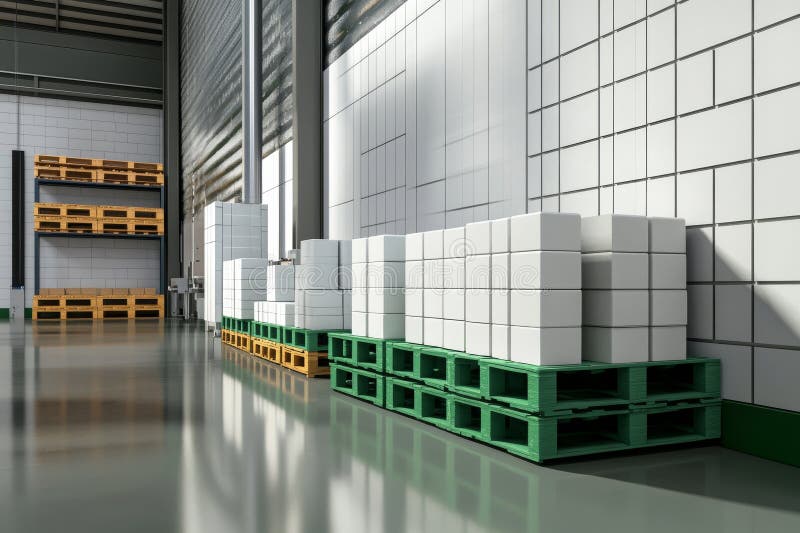 A Diverse Range of Plaster Molds for Making Ceramic Items Stock Photo ...