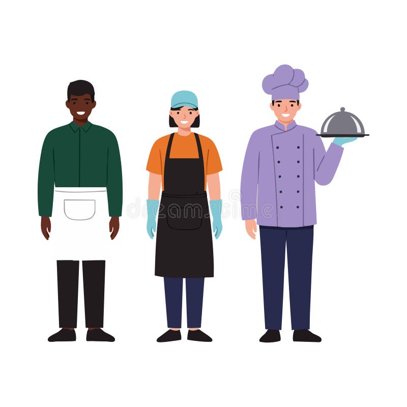 Worker Standing Vector Illustration Stock Illustrations – 64,291 Worker ...
