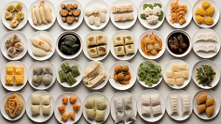 Dim Sum Buffet Stock Illustrations – 306 Dim Sum Buffet Stock ...