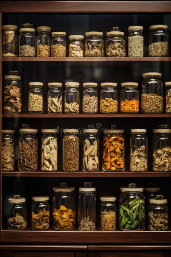 A Diverse Selection of Food Items on a Shelf, Perfect for Food and ...