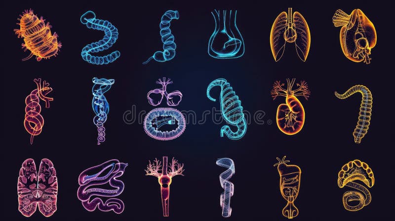 A Diverse Set of Sea Creatures. Suitable for Educational Materials ...