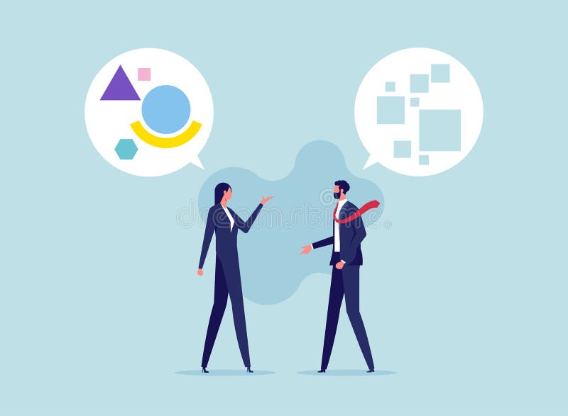 Diverse Solve of Problems Concept Stock Vector - Illustration of happy ...