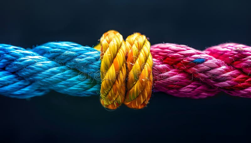 "Diverse Strength in Team Rope - Captivating Image for Unity and ...