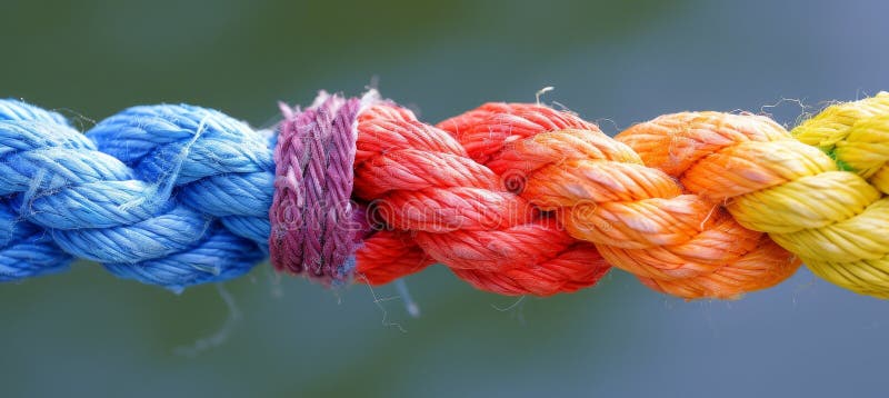 Diverse Strength, Teamwork Unity, Colorful Braid Background, Empower ...