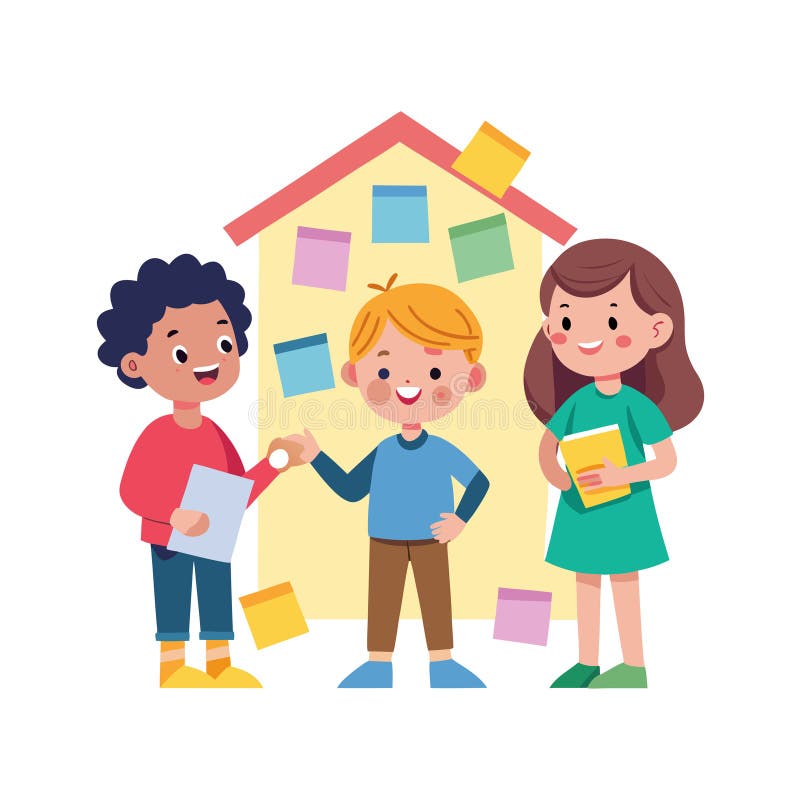 House Project Board Stock Illustrations – 2,267 House Project Board ...