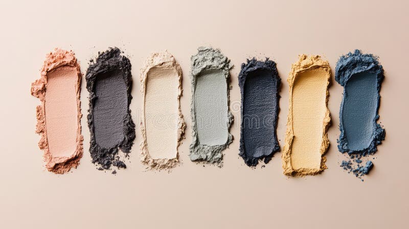 Diverse Swatches on Beige Background - a Versatile Collection of Color ...