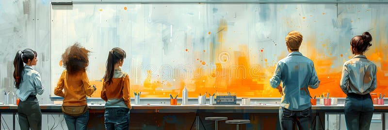 Collaborative Idea Generation - Business Team Brainstorming Session ...