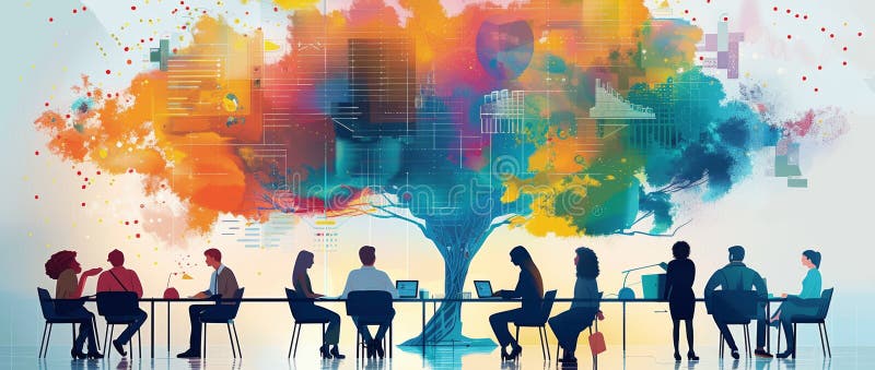 Diverse Team Collaboration in Open Office with Digital Brain ...