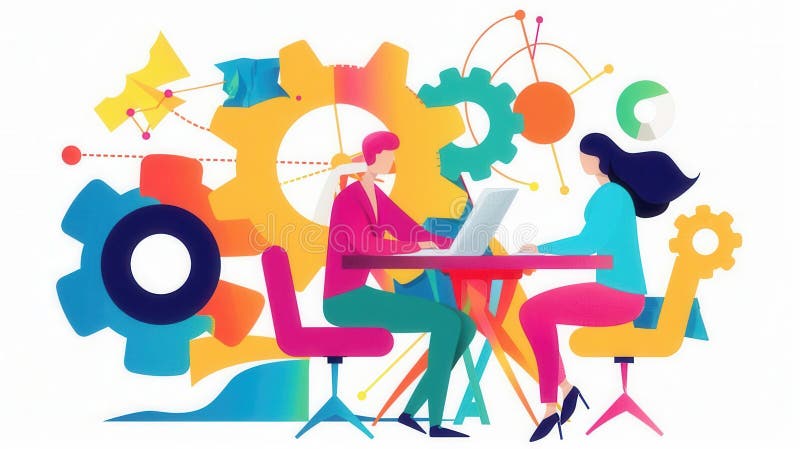 Diverse Team of Developers Collaborating on a Software Project ...