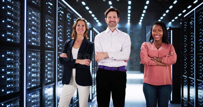 Diverse Team of Engineers Collaborating Stock Image - Image of ...