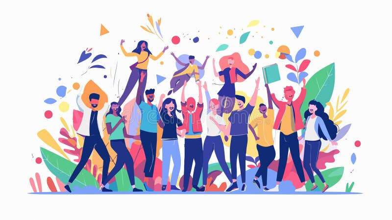 A Diverse Team of Entrepreneurs Engaged in Community-driven Projects in ...