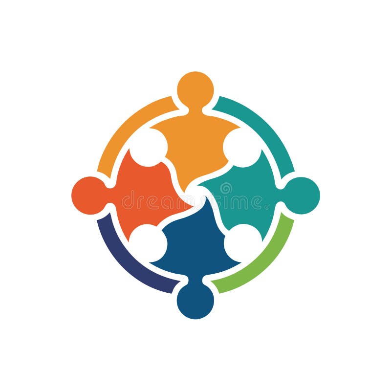 Diverse Team Forming a Circle, Symbolizing Collaboration and Unity ...