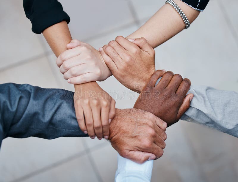 A Diverse Team Makes for a Better Team. a Group of Unrecognizable ...