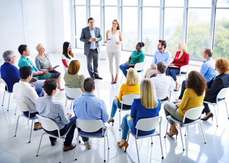 Diverse Team Participating in an Interactive Skill Sharing Workshop in ...