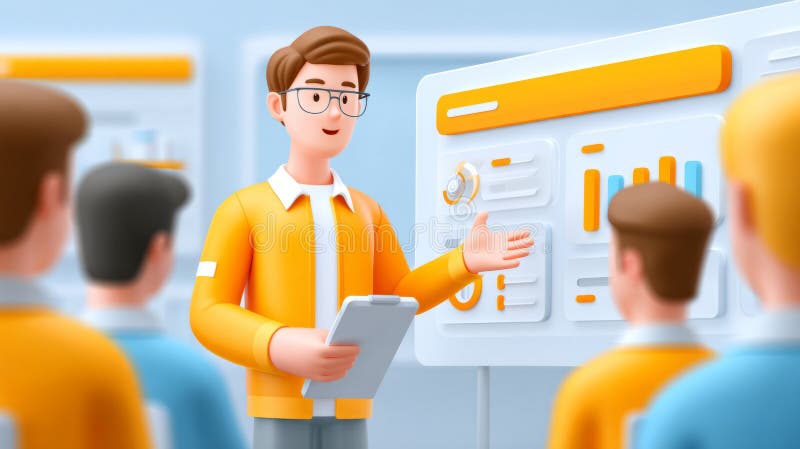 Diverse Team Working with AI Dashboard Analyzing Business Performance ...