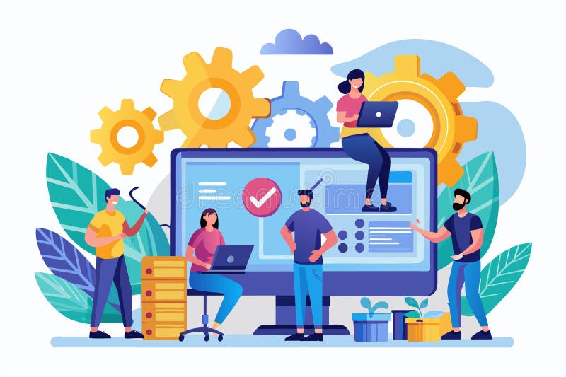 Installation Team Stock Illustrations – 1,405 Installation Team Stock ...