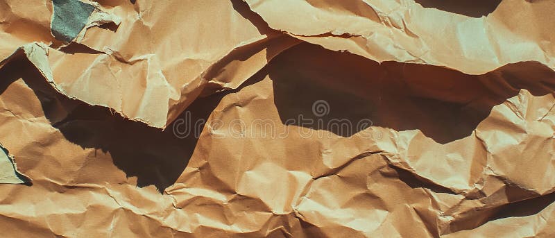 Textural Exploration of Kraft Paper Showcasing Unique Surfaces and ...