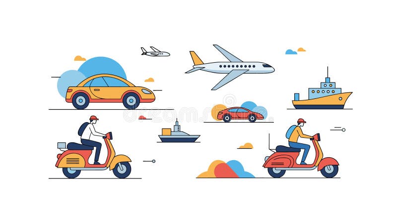 Diverse Transportation Methods for a Modern World with an Economy ...