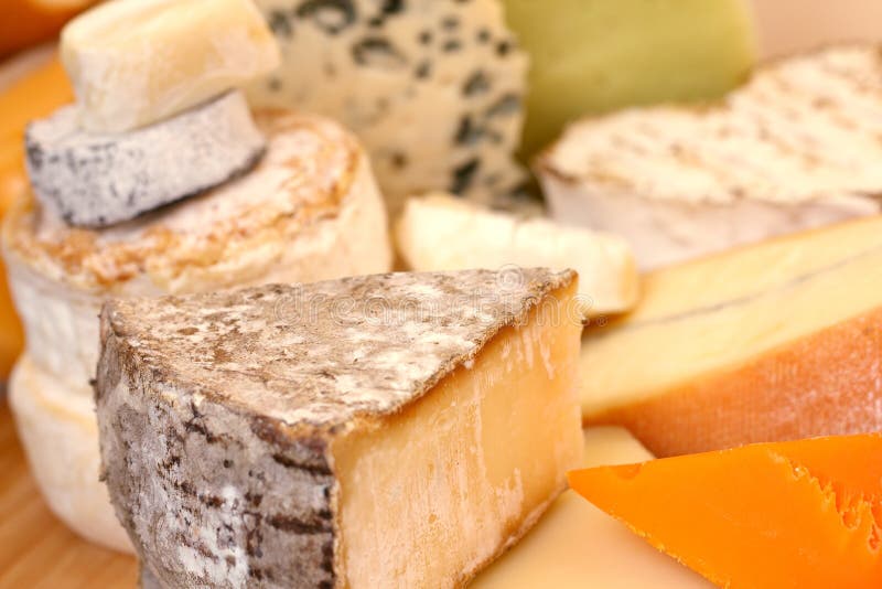 Diverse types van kaas stock foto. Image of parmesaan - 40693408