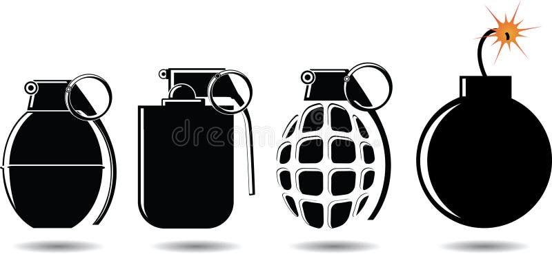 Diverse Types Van Shells En Bommen Vector Illustratie - Illustration of ...