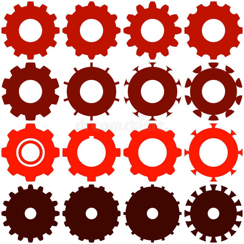 Diverse Types Van Toestellen Stock Illustratie - Illustration of lijn ...