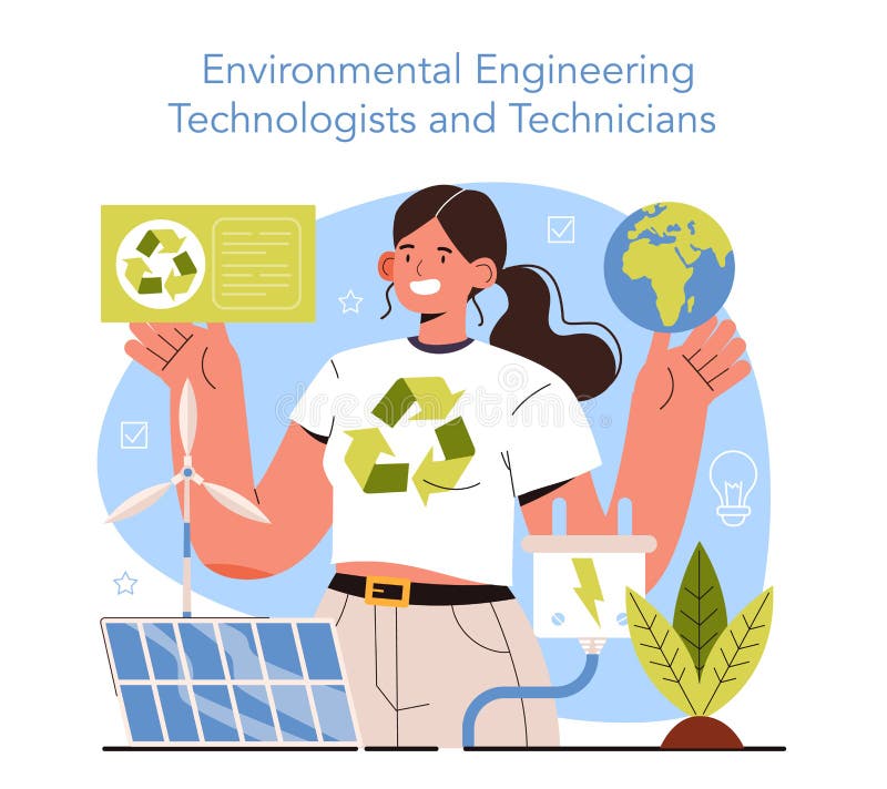 Diverse Women in Science. Female Environmental Engineer Developing ...