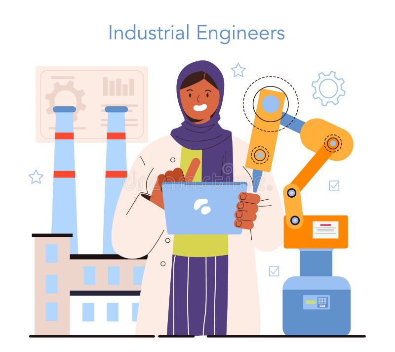 Diverse Women in Technology and Engineering Concept. Female Industrial ...