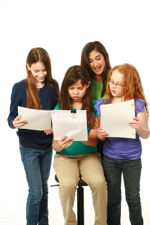 Diverse children reading stock image. Image of facial - 30475097