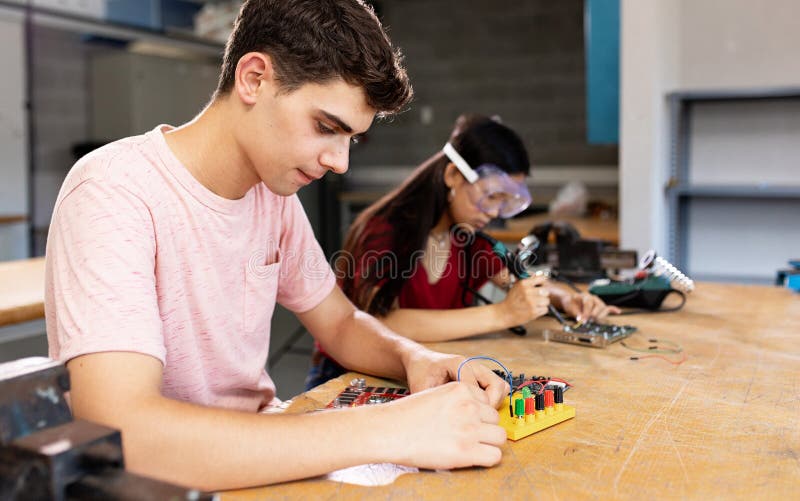 Diverse Young High School Students Learning in Science Robotics ...