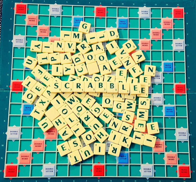 Tablero Del Scrabble Fotos de stock - Fotos libres de regalías de ...