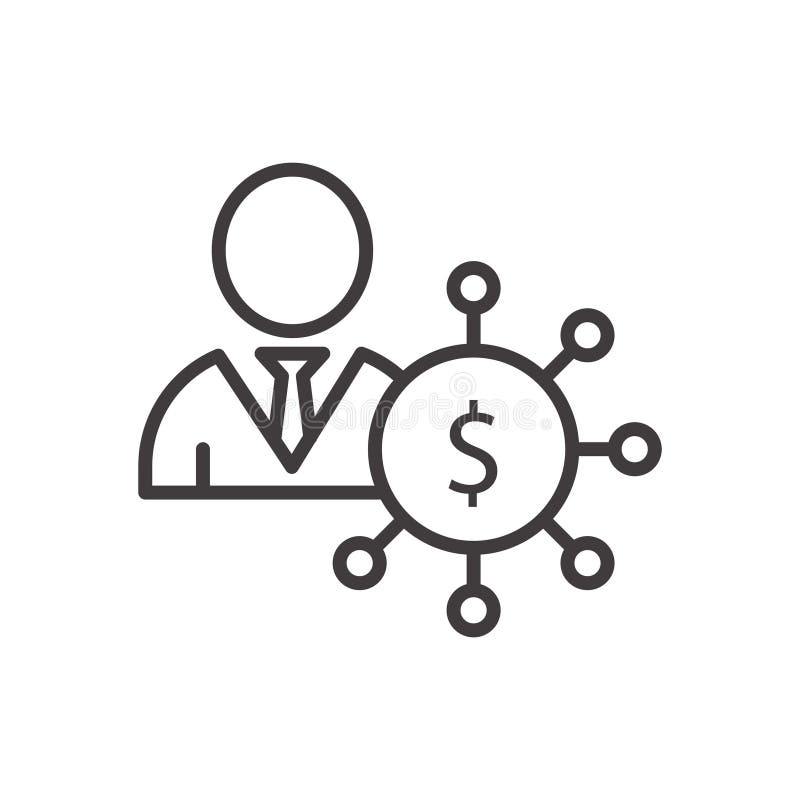 DIVERSIFICATION Stroke Icon in Black Stock Vector - Illustration of ...