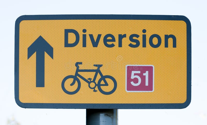 Diversion stock image. Image of arrow, diversion, path - 18057603