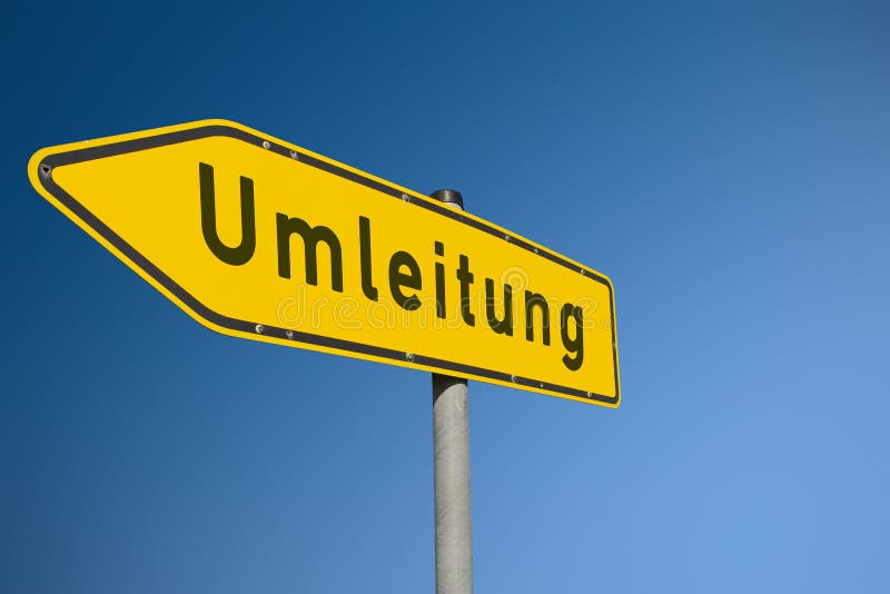 Diversion stock image. Image of traffic, route, concept - 7184817