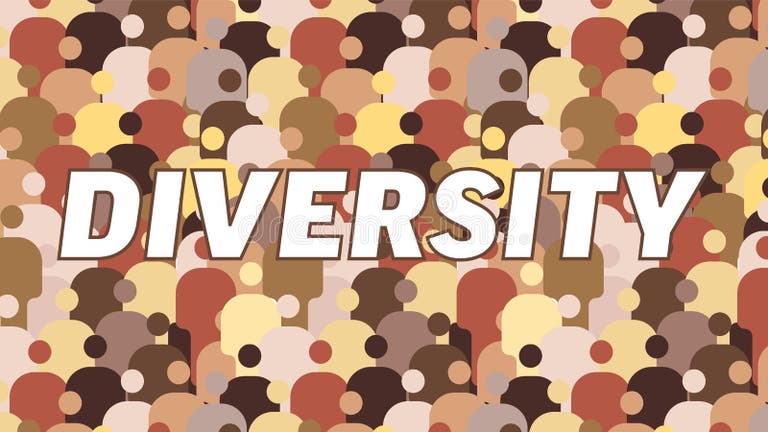 Diversity Banner Header Flyer Stock Vector - Illustration of head ...