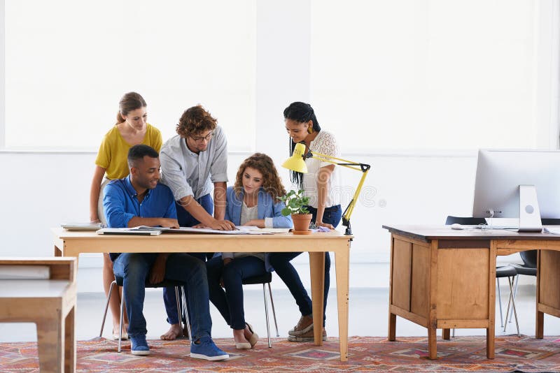 Diversity, Business People and Documents in Project Planning, Team ...