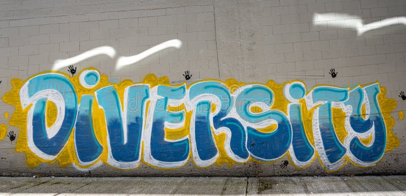Diversity CHAZ CHOP Graffiti in Seattle 2020 Editorial Image - Image of ...