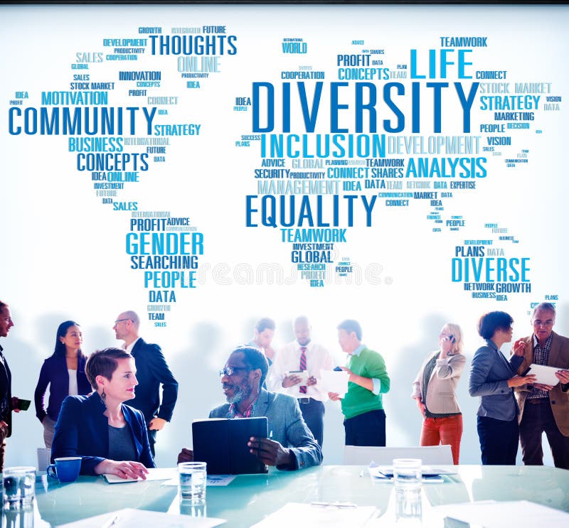 Diversity Community Meeting Business People Concept Stock Image - Image ...