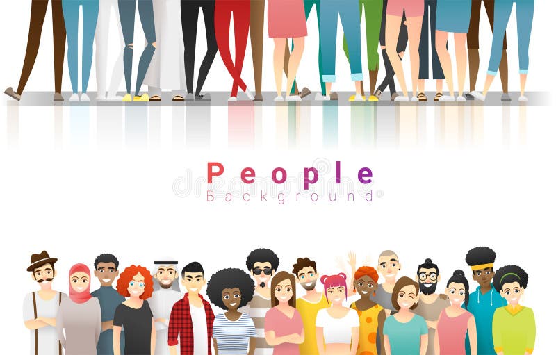 Diversity Concept Background , Group of Happy Multi Ethnic People ... Diversity Concept Background , Group of Happy Multi Ethnic People ...