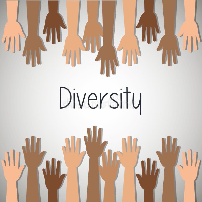 Diversity concept design stock illustration. Illustration of characters ...