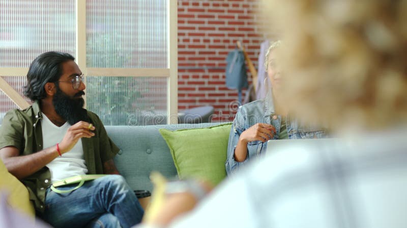 Diversity, Creative Marketing Workshop or Advertising Team in Meeting ...