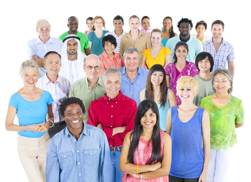 Diversity Crowd Community Crowd Casual Concept Stock Photo - Image of ...
