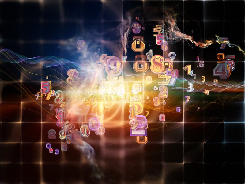 Diversity of Data Cloud stock illustration. Illustration of light ...