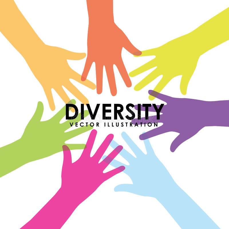 Diversity design stock vector. Illustration of help, group - 50342271