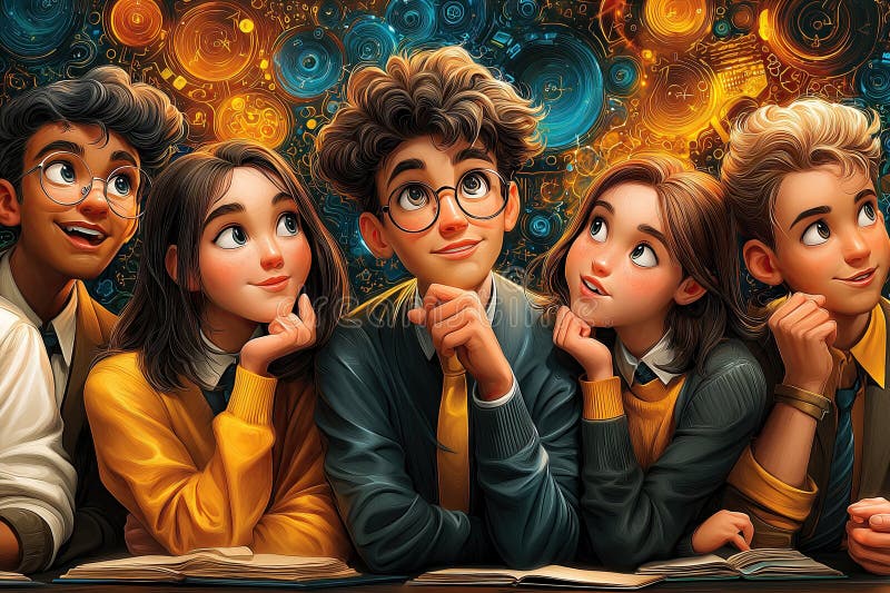 Diversity in Education: Student Teachers Cartoon, Caricature, Abstract ...