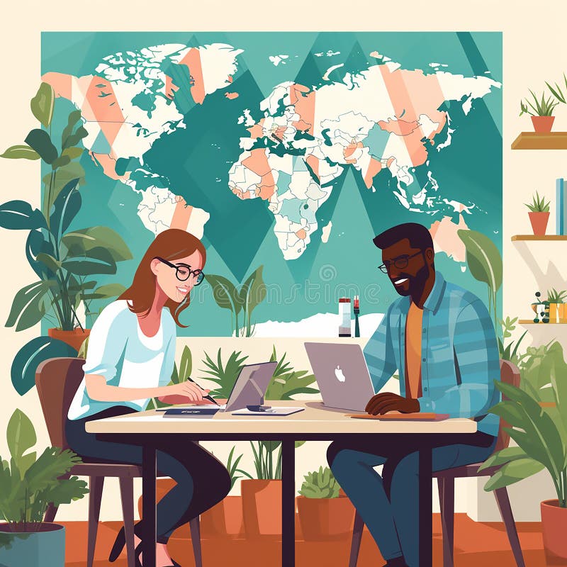 Diversity of Employees Working Together in an Office Environment Stock ...