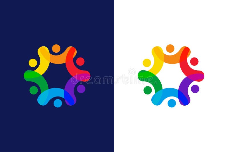 Colorful and Inclusive Logo Representing Unity, Diversity, and ...